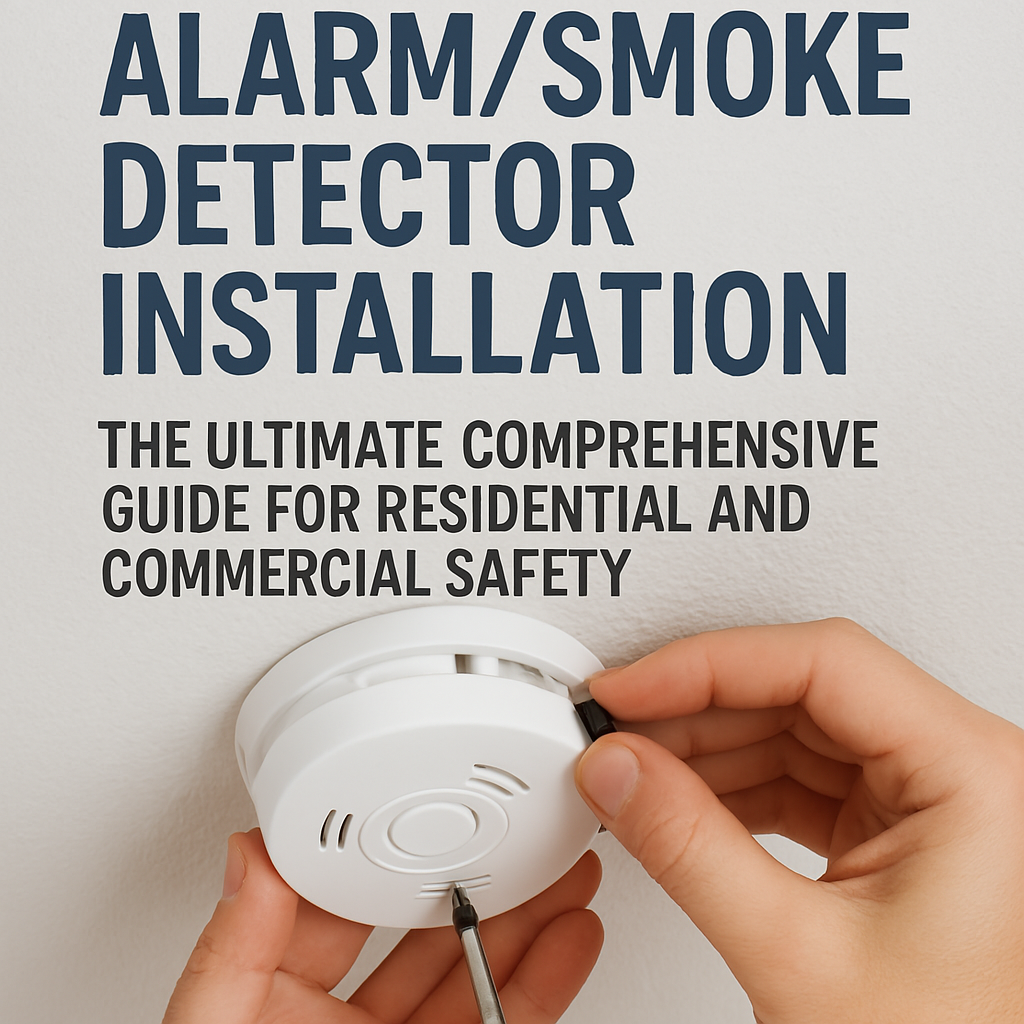 5 Key Benefits Of Alarm Smoke Detector Installation – Essential & Safe